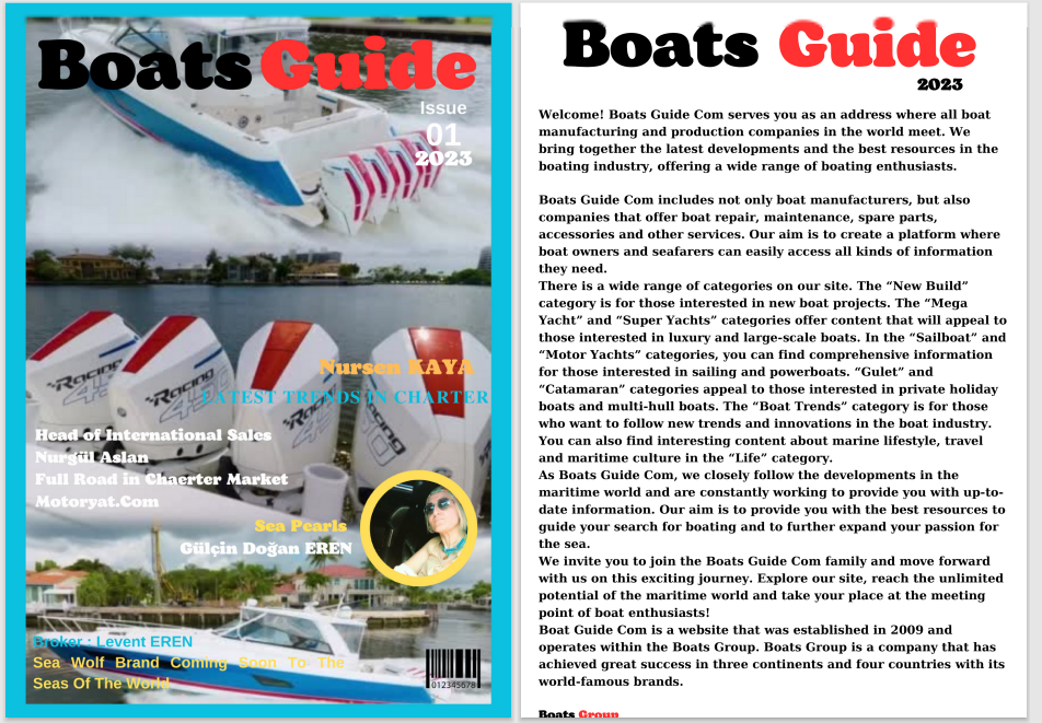 Boats GuideSailing Yacht – Where Elegance Meets the Sea